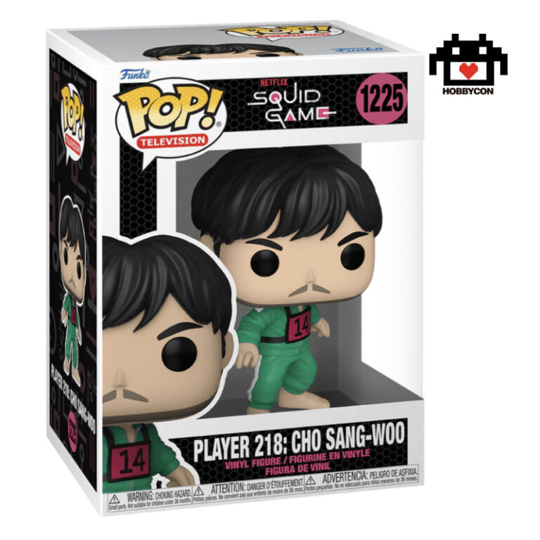 Cho Sang Woo - Jugador 218 - El Juego del Calamar - 1225 - Funko Pop!
