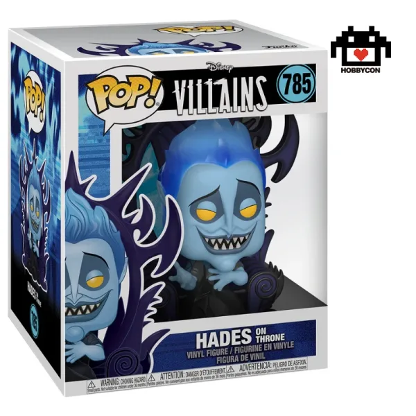 Hades en el Trono 6″ – Disney Villanos – 785 – Funko Pop! - HobbyCon