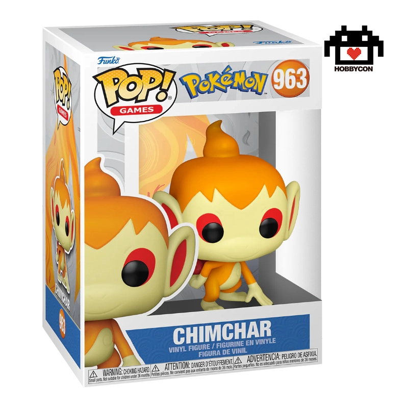 Chimchar - Pokémon - 963 - Funko Pop! - HobbyCon