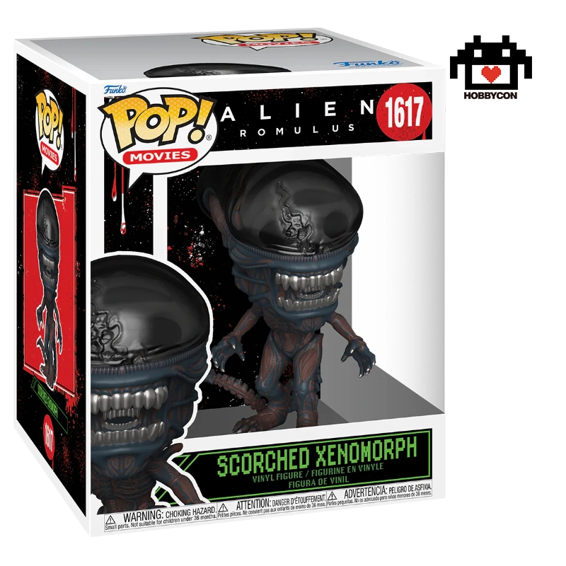 Scorched Xenomorph 6" – Alien Romulus - 1617 - Funko Pop!