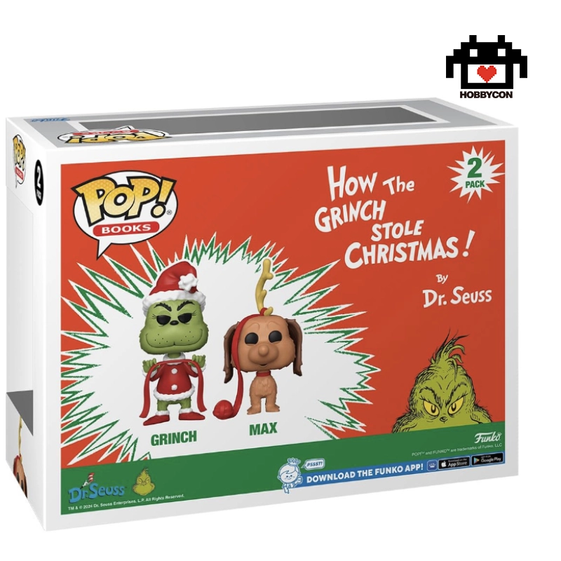 The Grinch & Max 6" – How the Grinch Stole Christmas - Funko Pop!