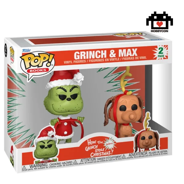 The Grinch & Max 6" – How the Grinch Stole Christmas - Funko Pop!