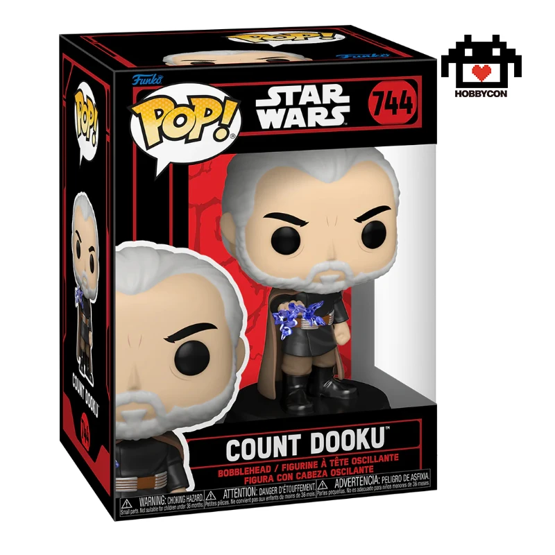 Count Dooku - Star Wars: El Ataque de los Clones - 744 - Funko Pop!