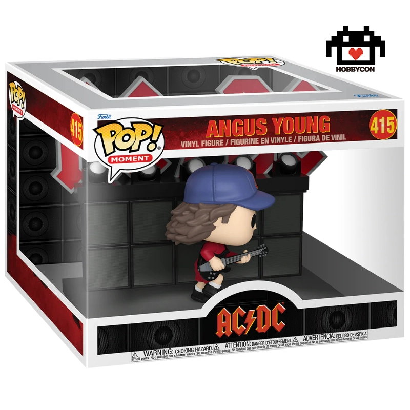 Angus Young 6" - AC/DC - 415 - Funko Pop! - HobbyCon