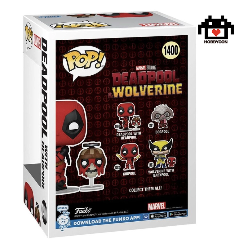 Deadpool - Deadpool & Wolverine – 1400 – Funko Pop!