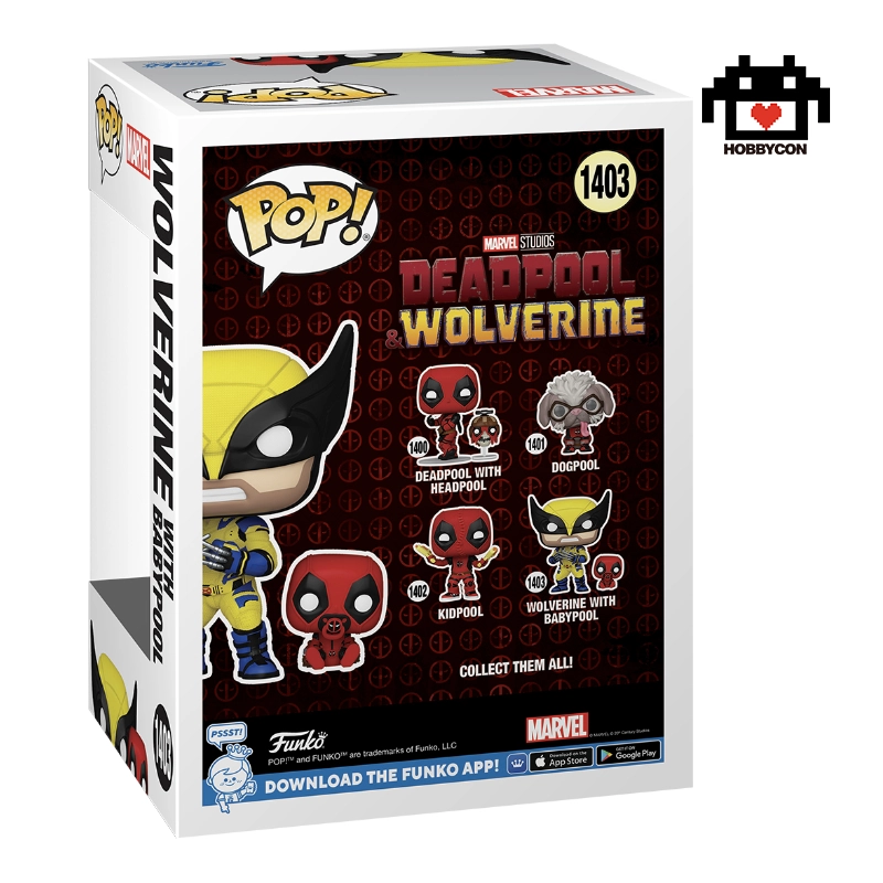 Wolverine con BabyPool - Deadpool & Wolverine – 1403 – Funko Pop!