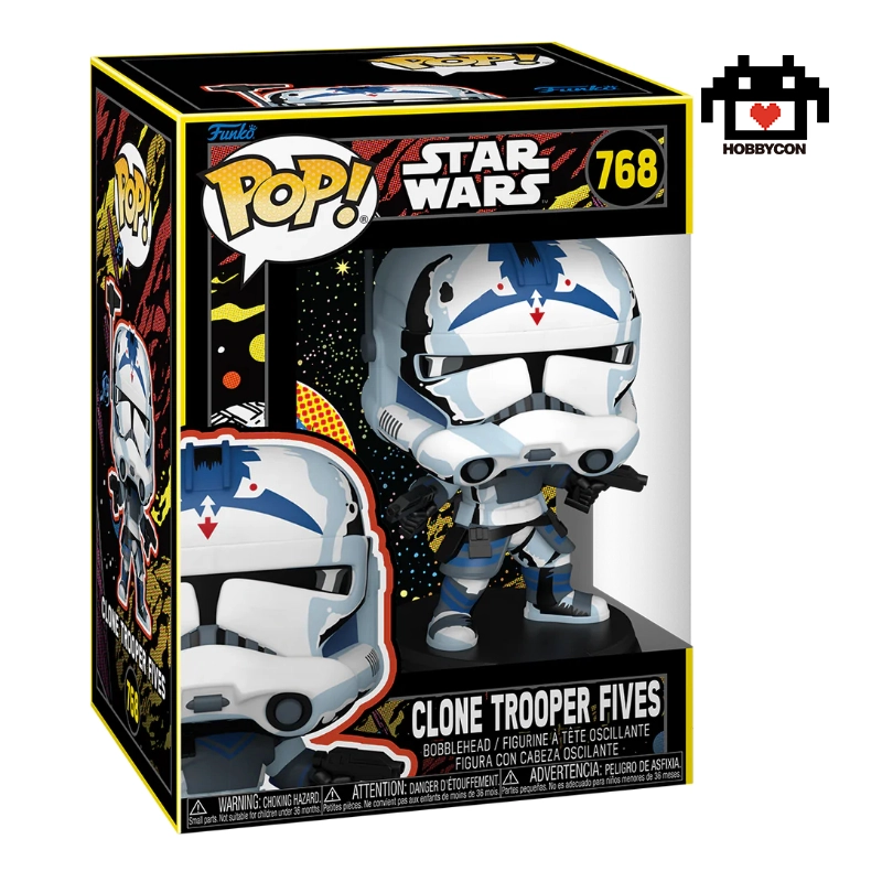 Clone Trooper Fives - Star Wars - Retro - 768 - Funko Pop!