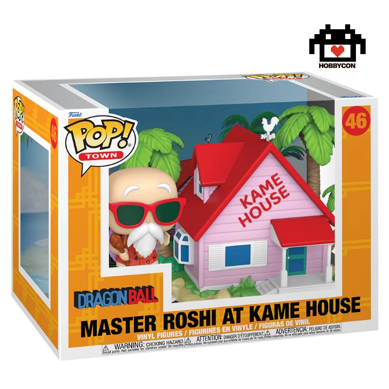 Master Roshi at Kame House 6" – Dragon Ball – 46 – Funko Pop! - HobbyCon