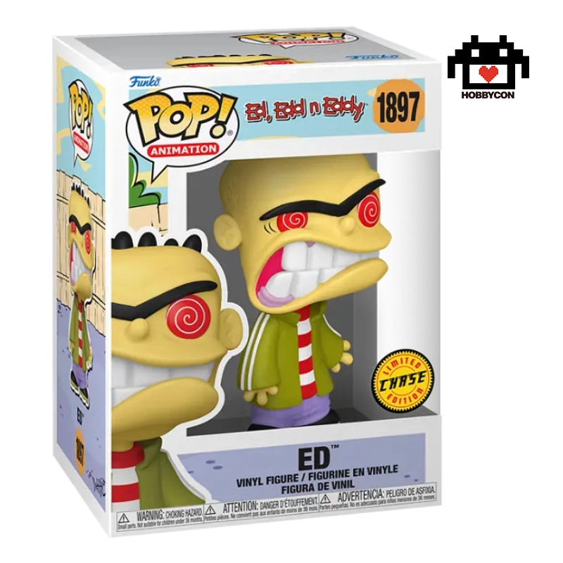 Ed – Chase - Ed, Edd N Eddy – 1897 – Funko Pop! - HobbyCon
