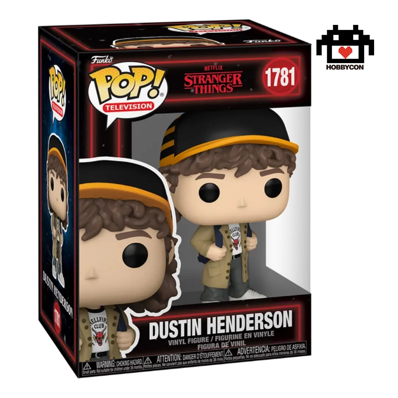 Dustin Henderson - Stranger Things - 1781 - Funko Pop!